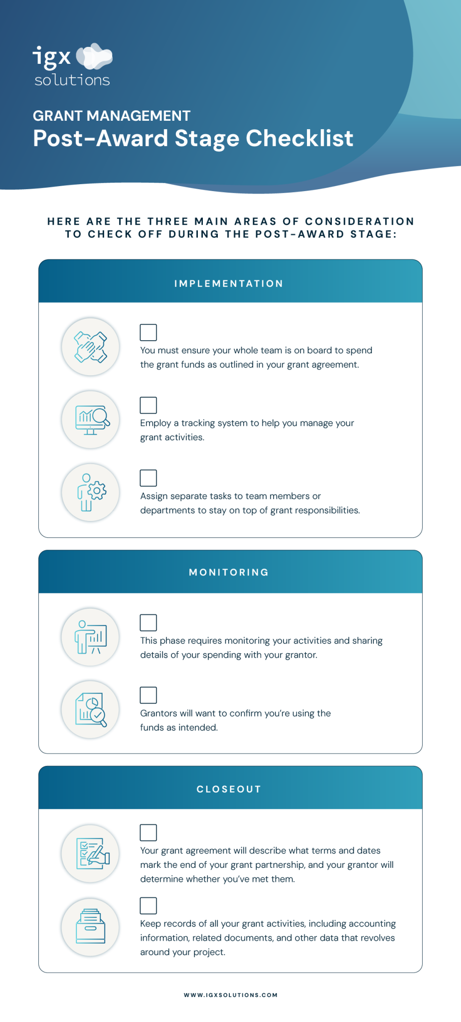 What Is the Grant Management Lifecycle? | IGX Solutions